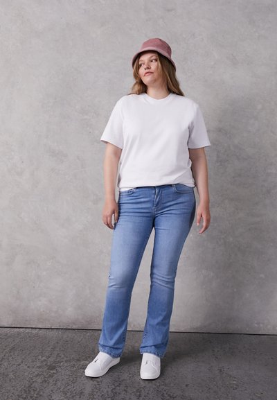 Studio Untold Jeans Bootcut - light blue/light-blue denim - Zalando.ch
