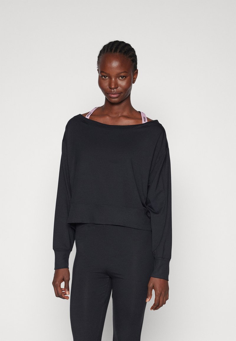 HUGO Pižamos viršutinė dalis - black/juoda - Zalando.lt