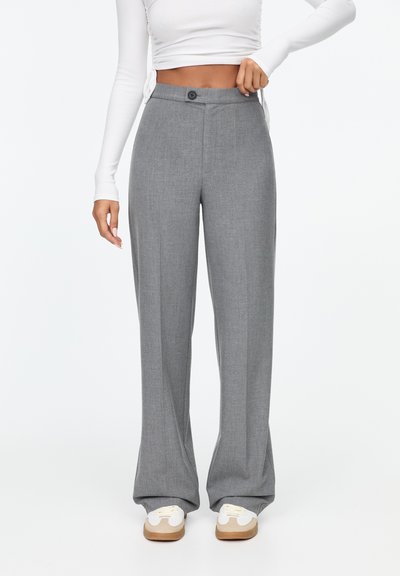 Pantalons classiques gris femme en ligne | Zalando