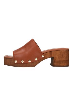 Tamaris Clogs - black leather/schwarz - Zalando.de