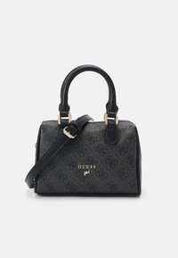 Guess JUNIOR MINI BOX SATCHEL - Skulderveske - jet black/svart - Zalando.no