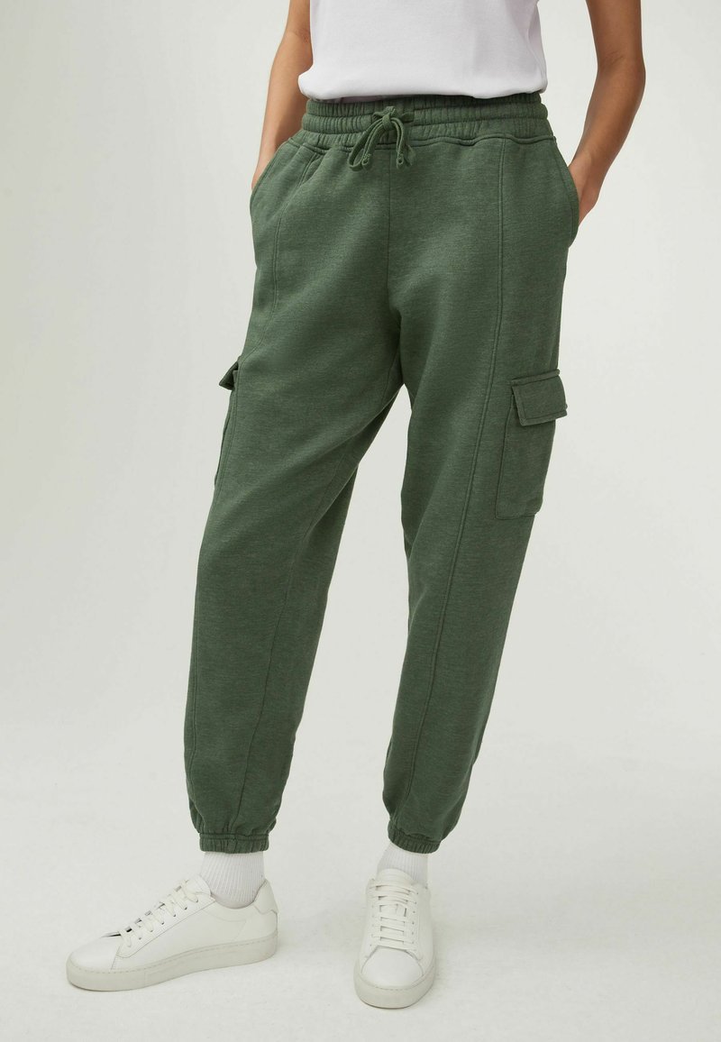 Next UTILITY JOGGERS - Pantalones cargo - khaki green/verde - Zalando.es