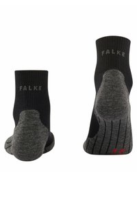 FALKE Sportsokken - black mix/zwart-metallic - Zalando.nl