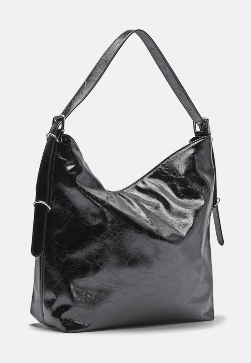 PULL&BEAR URBAN - Shopping bag - black/musta - Zalando.fi