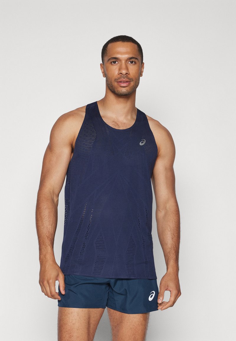 ASICS METARUN SINGLET - Top - midnight/bleumarin - Zalando.ro