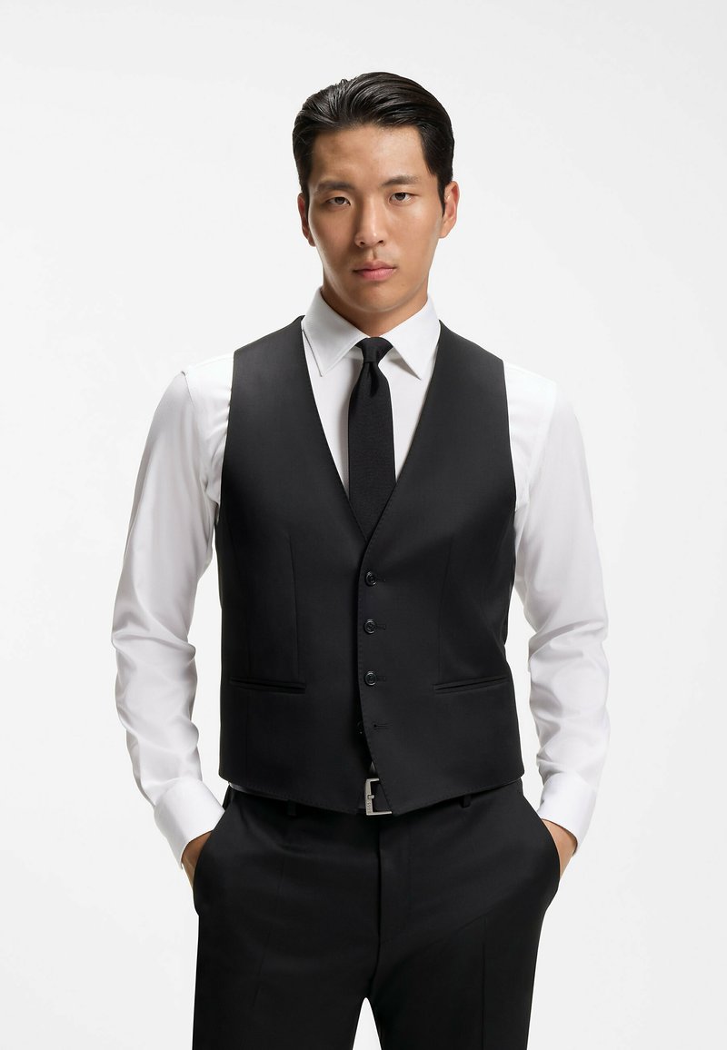 BOSS Suit waistcoat - black one/black - Zalando