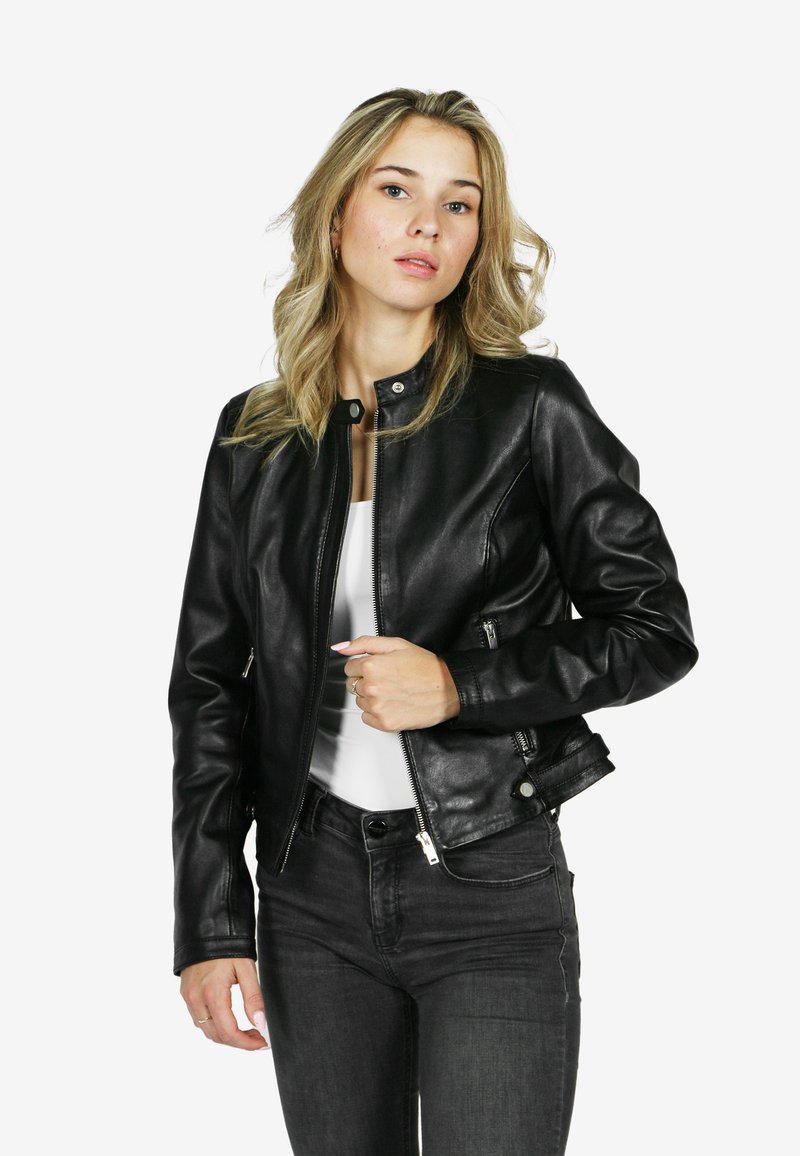 Freaky Nation FREAKY NATION SOLEA FN SF - Chaqueta de cuero - black ...