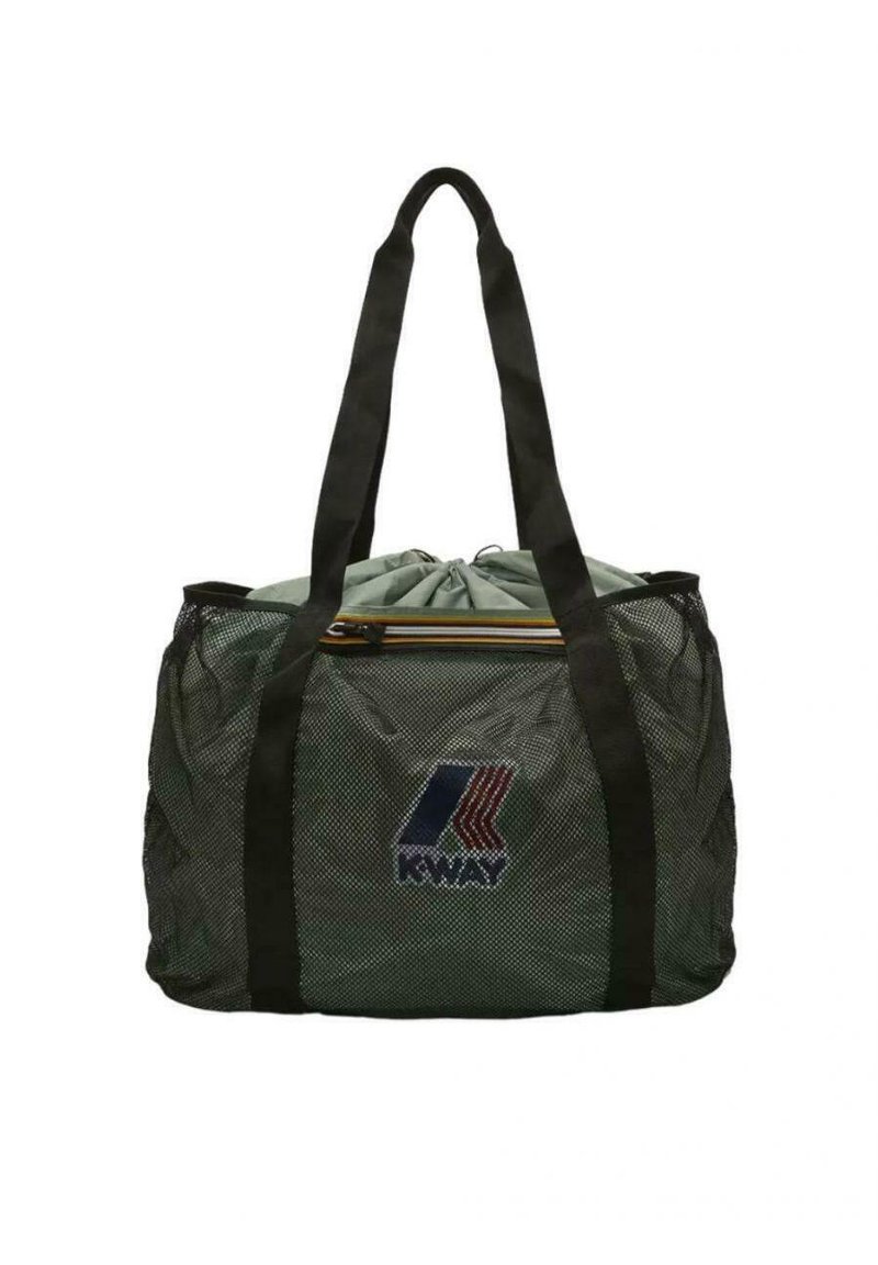 K-Way LE VRAI 3.0 ISA MAXI USY - Shopping bag - wmr green blackish/verde scuro - Zalando.it