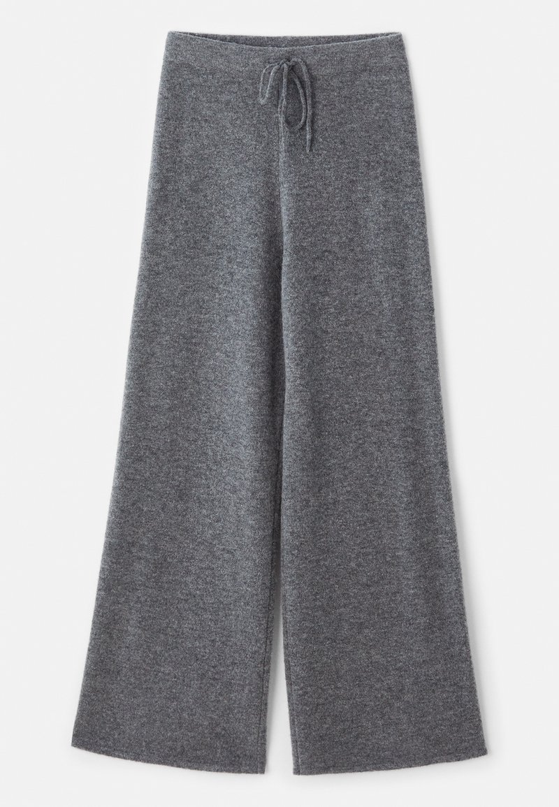 Theory COZY TRACK - Stoffhose - medium heather grey/dunkelgrau - Zalando