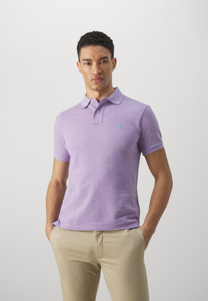 Polo Ralph Lauren SHORT SLEEVE - Polo shirt - pastel purple heather ...