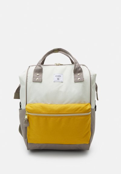 anello MINI ROUNDED BACKPACK UNISEX - Tagesrucksack - grey/beige/beige ...