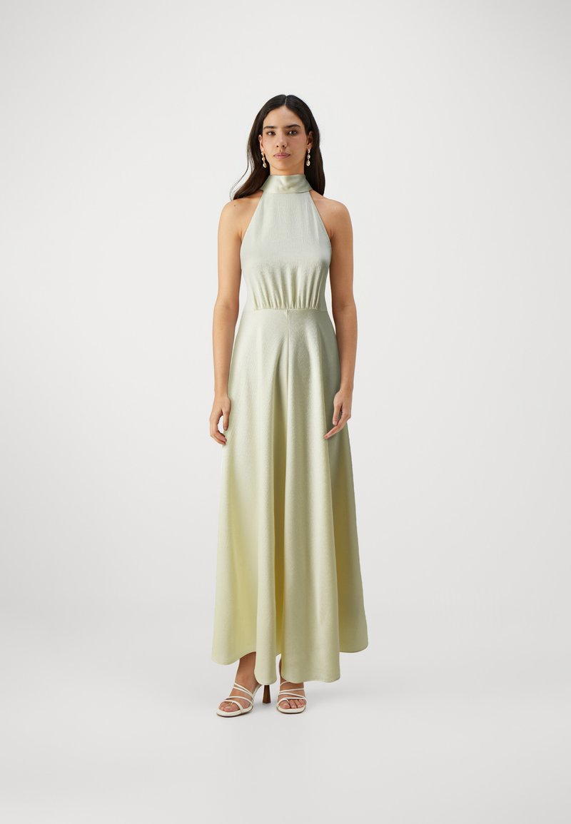 Samsøe Samsøe RHEO DRESS - Vestido de cóctel - almond oil/amarillo ...