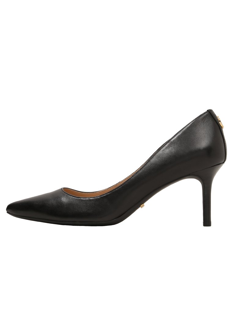 Lauren Ralph Lauren LANETTE LEATHER PUMP - Classic heels - black - Zalando