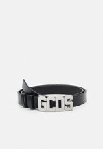 GCDS LOGO BELT UNISEX - Belt - black - Zalando.ie