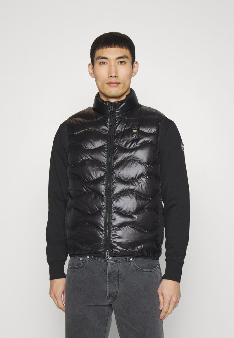 Blauer VEST - Waistcoat - black - Zalando.co.uk