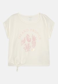 Roxy PURA PLAYA - Triko s potiskem - egret/špinavě bílá - Zalando.cz