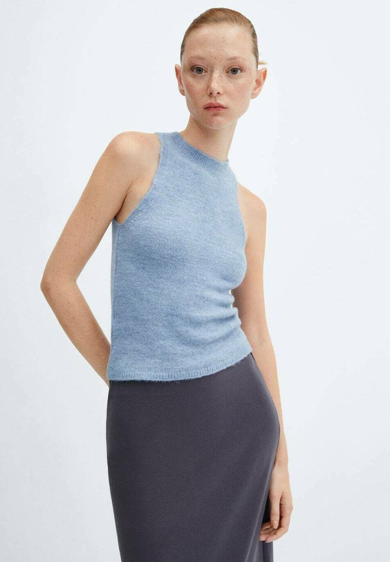 Mango Top - blå/dark blue - Zalando.ie