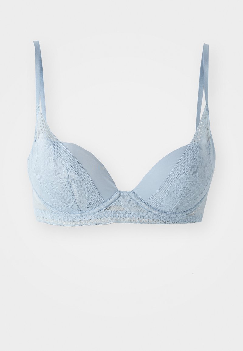 BOSS HALF PAD PEONY - Triangle bra - light/pastel blue/light blue - Zalando