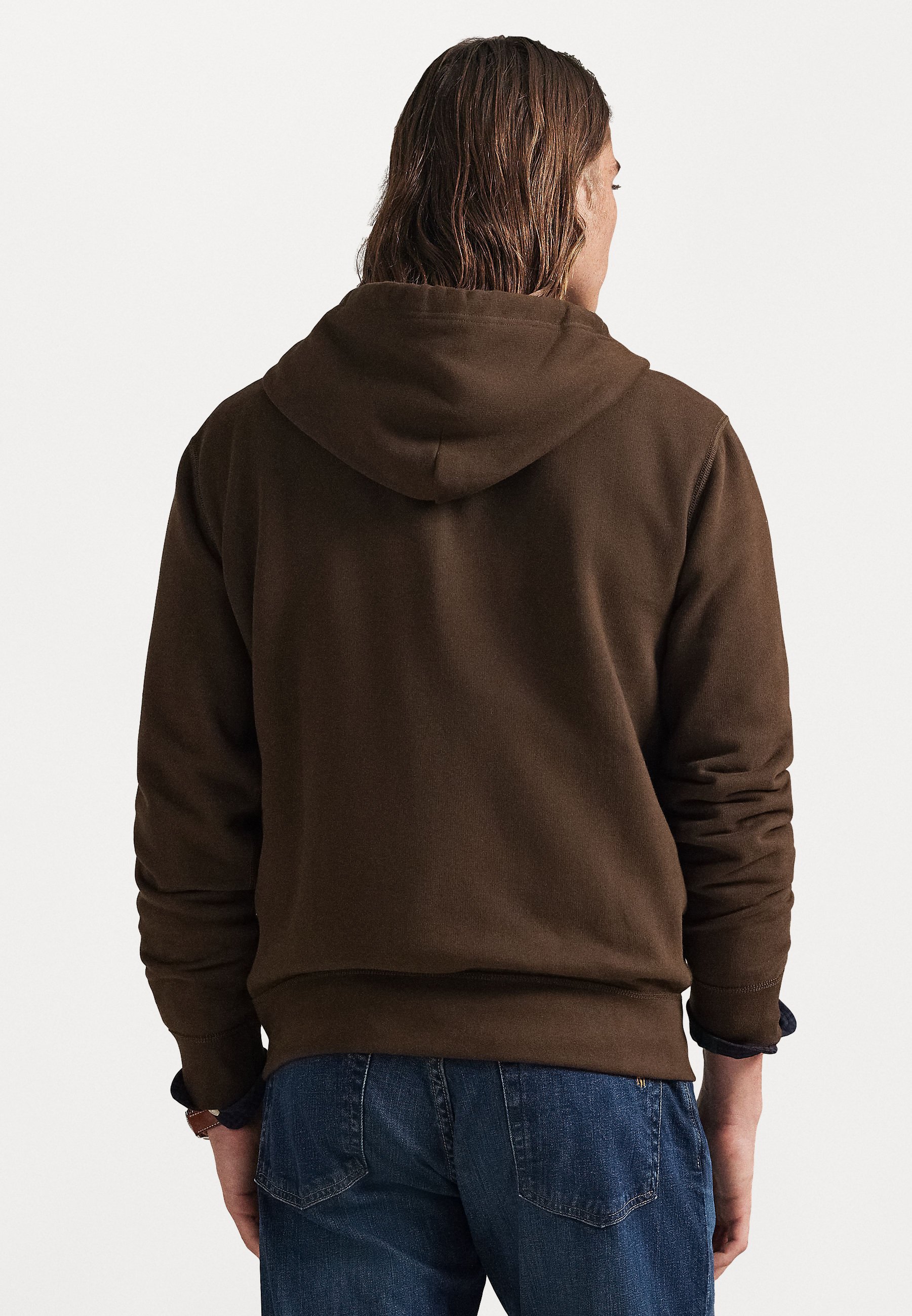 Polo Ralph Lauren THE RL FLEECE FULL-ZIP HOODIE - Hoodie - nutmeg