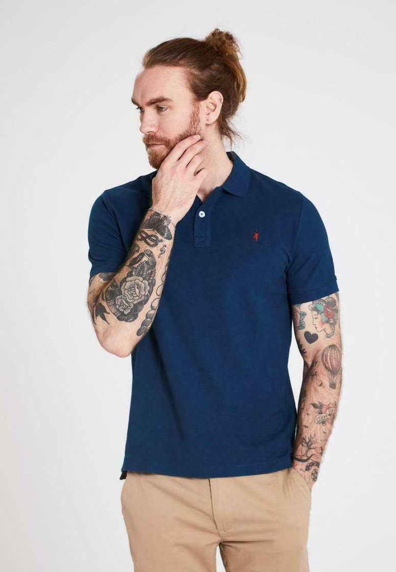 MCS KELLER - Polo shirt - estate blue/blue - Zalando