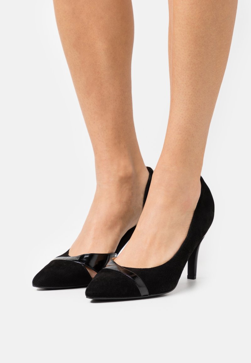 Anna Field Wide Fit LEATHER - Classic heels - black - Zalando.ie
