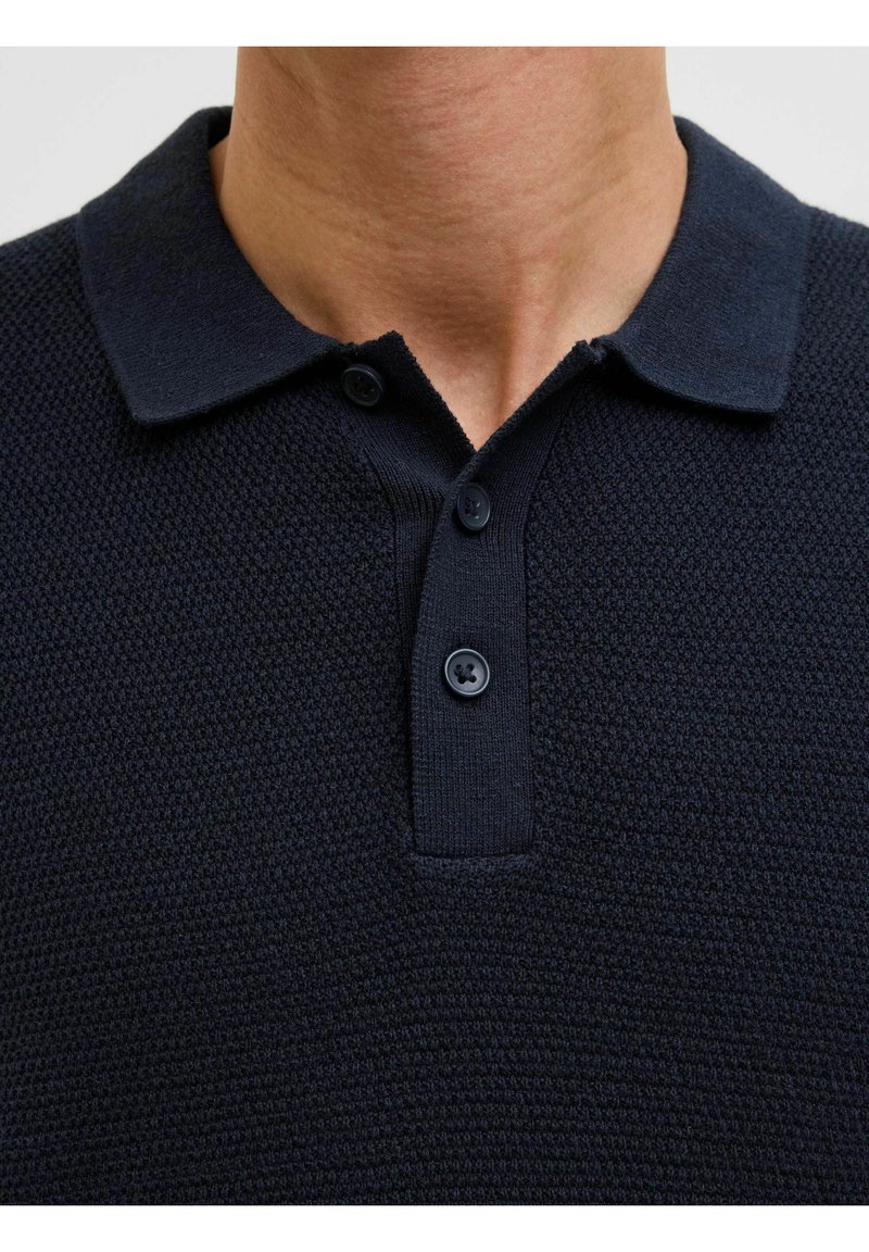 Jack & Jones JJEGEORGE SS - Polo shirt - navy blazer/dark blue - Zalando