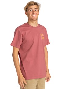 Billabong SIDE SHOT - T-Shirt print - rdu/rosa - Zalando.de