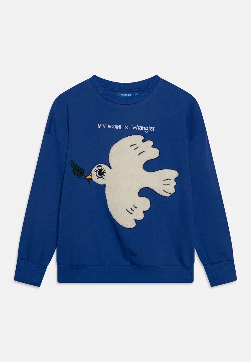 Mini Rodini PEACE DOVE CHENILLE UNISEX - Sudadera - blue/azul - Zalando.es