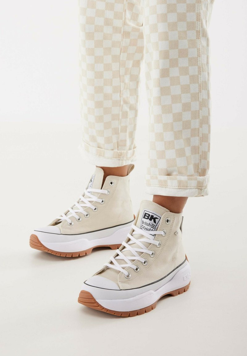 British Knights KAYA MID FLY - Sneaker high - beige - Zalando.at
