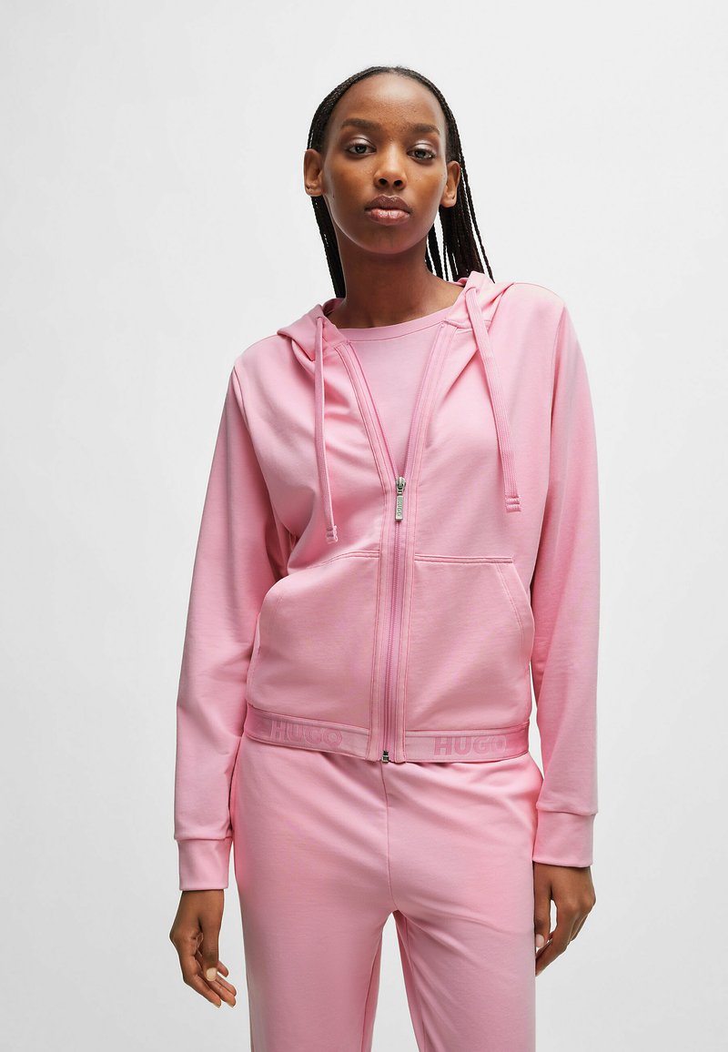 HUGO Sweatjacke - pink four/pink - Zalando.de