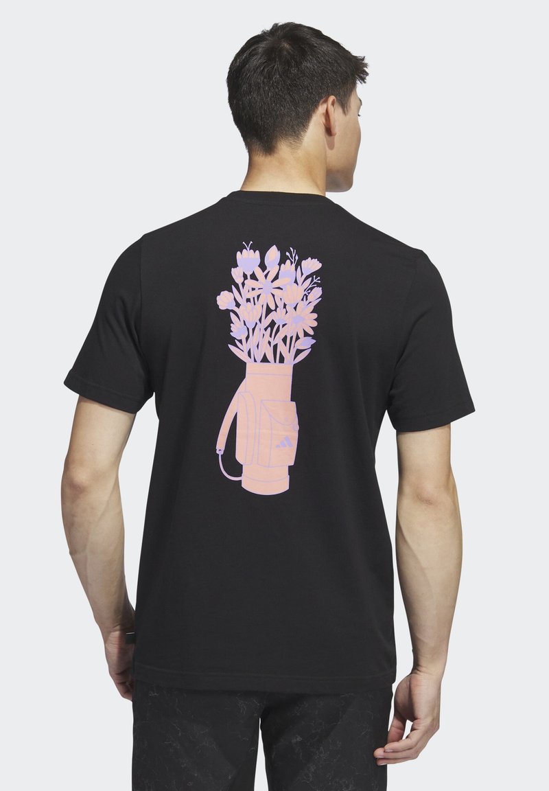 adidas Golf GOLF GFX - Print T-shirt - black - Zalando.de