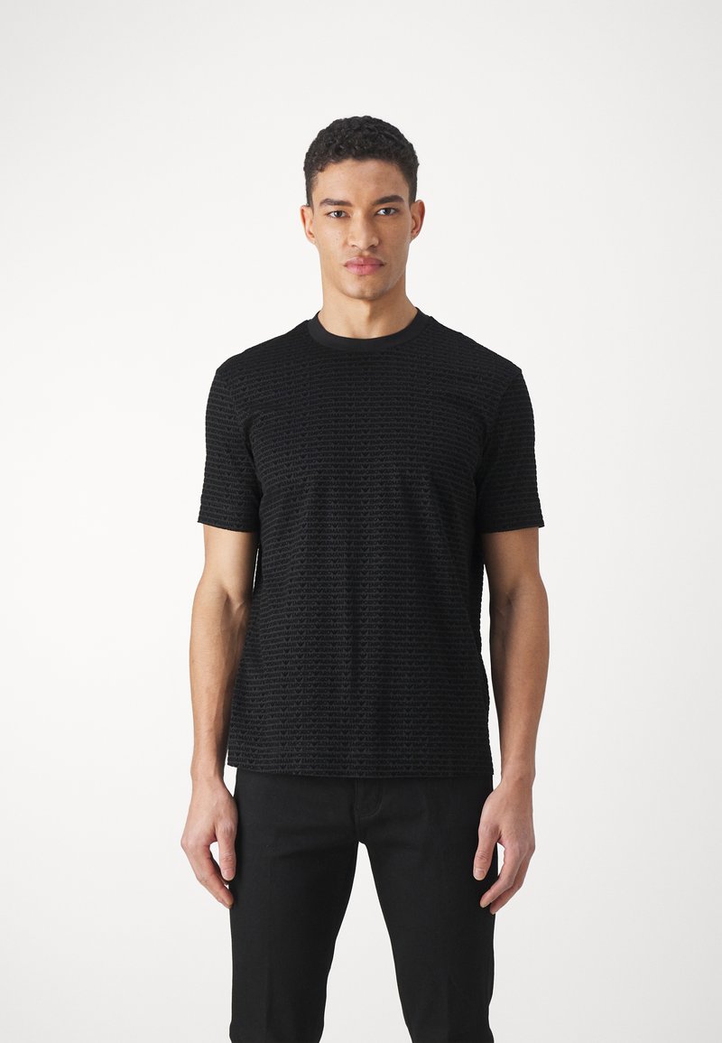 Emporio Armani T-shirt con stampa - nero - Zalando.it