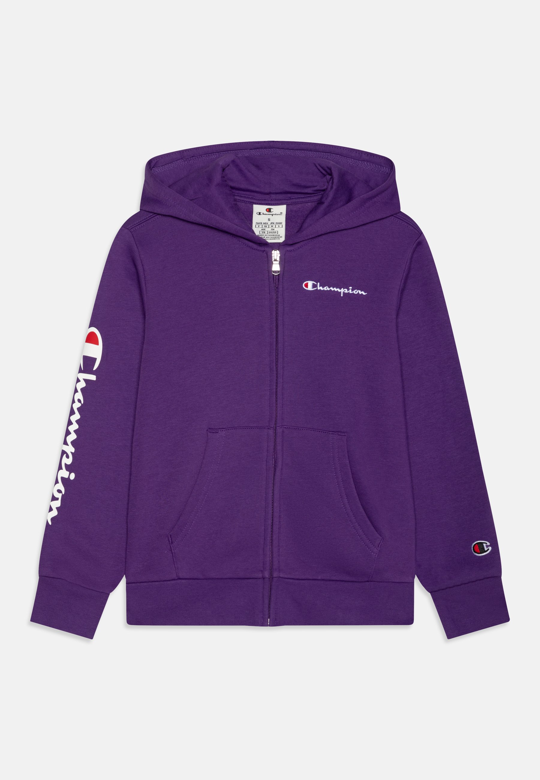 Champion sweater met sale logo blauw