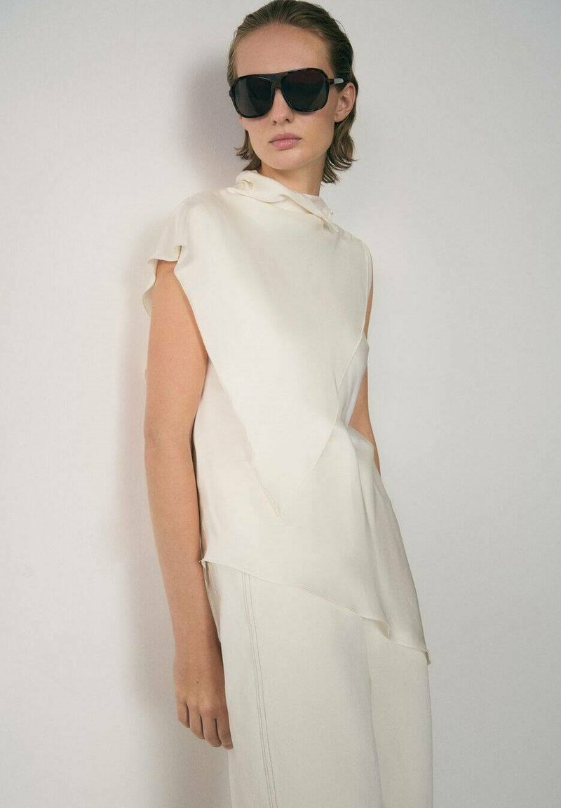 Mango BEAR - T-shirt z nadrukiem/mleczny - Zalando.pl