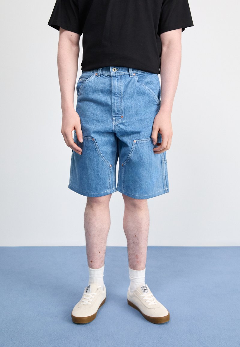 Stan Ray Jeansshorts - vintage stonewash/stenblå denim - Zalando.no