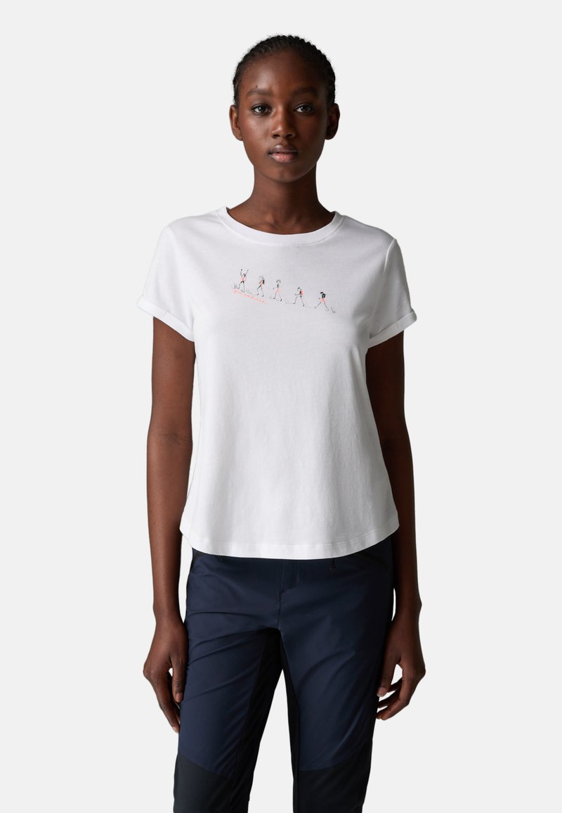 Bogner Fire + Ice DEBRA4 - T-Shirt print - neutral flash/weiß - Zalando.de