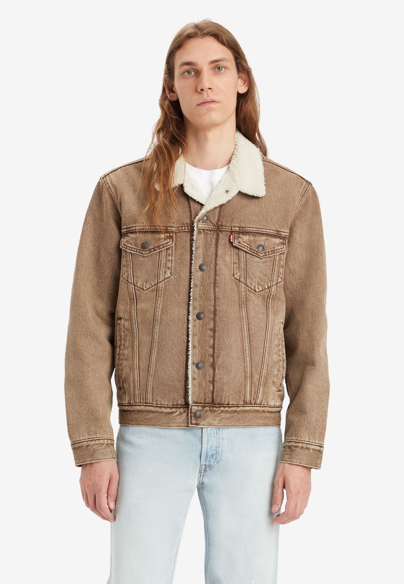 Levis® Type Iii Sherpa Trucker Veste En Jean Breakfast Sandwich
