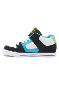 DC Shoes PURE MID - Sneaker low - black white/schwarz meliert - Zalando.ch