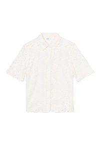 Cache Cache MIT ENGLISCHER STICKEREI - Camisa - ecru/crema - Zalando.es