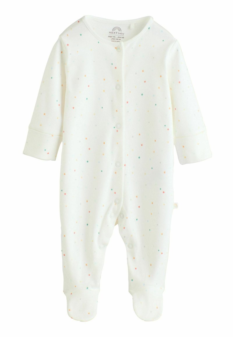Next REGULAR FIT - 3 PACK - Strampler - white ground/weiß - Zalando