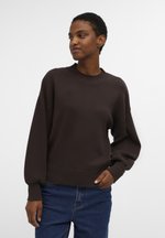 Object OBJREYNARD NOOS - Strickpullover - java/dunkelbraun - Zalando.ch