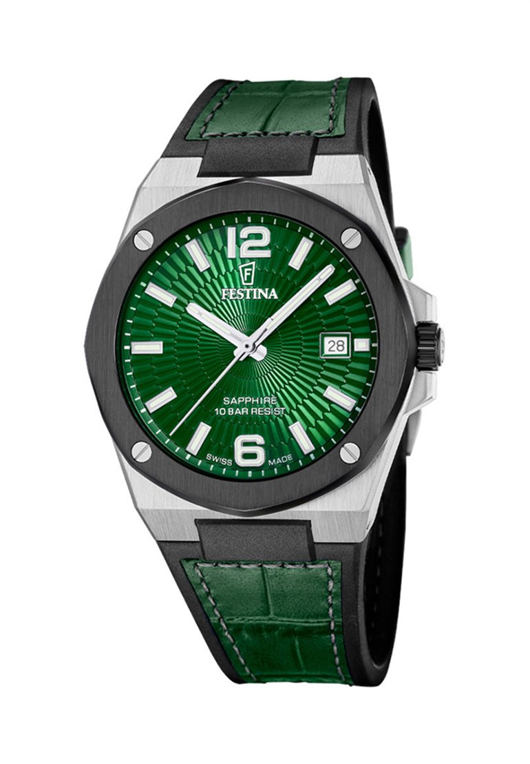 Festina VALLEE SWISS MADE - Watch - green - Zalando