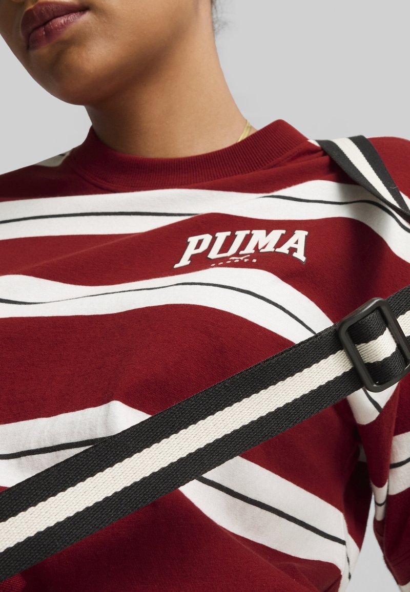 Puma SQUAD - Across body bag - intense red-heather/red - Zalando