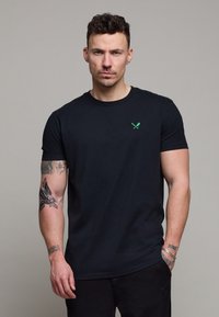 Distorted People INKED CREW NECK - Print T-shirt - black - Zalando