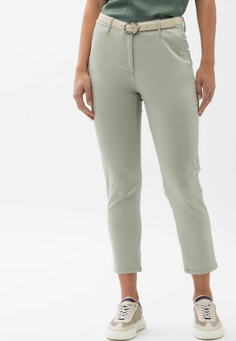 BRAX STYLE PARY - Chino - pastel green/khaki - Zalando.at