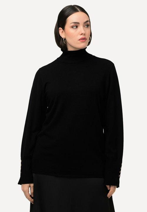 Leem HIGH-NECK - Pullover - black/noir - ZALANDO.FR