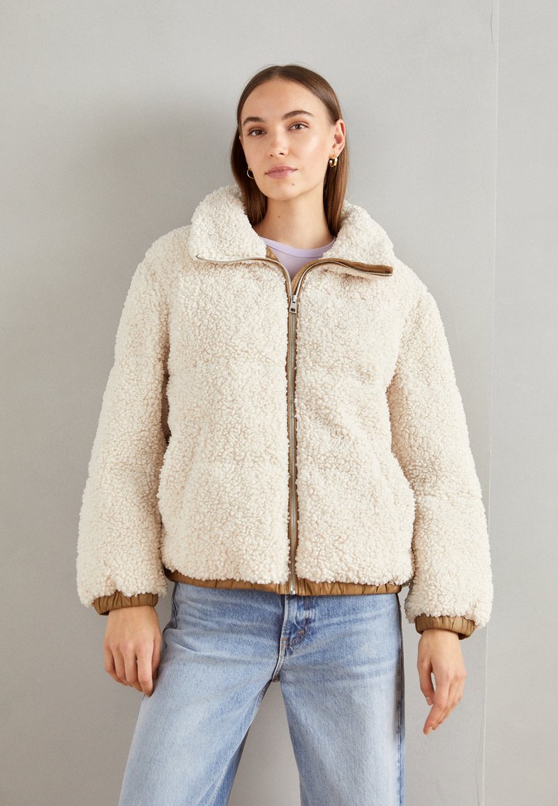 Esprit Winter jacket - cream beige/beige - Zalando