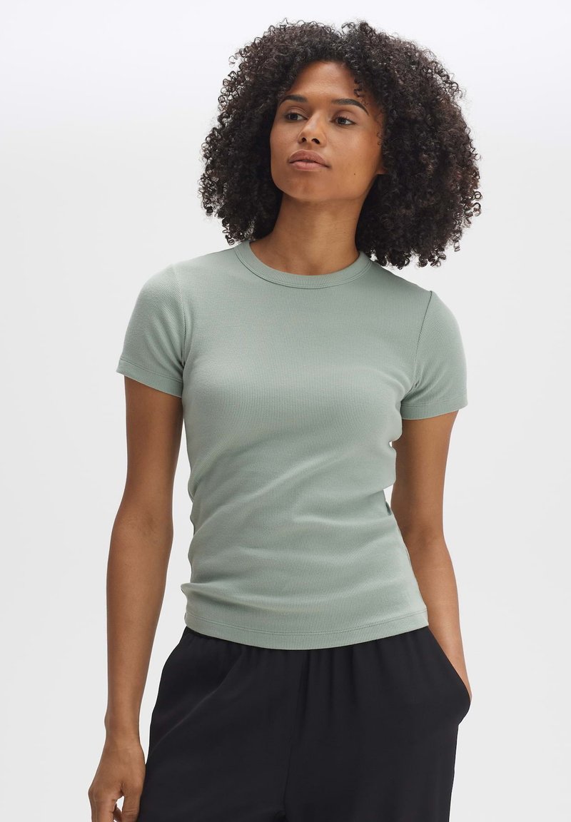 OPUS SAMUNA - T-shirt basique - aqua green/turquoise - ZALANDO.FR