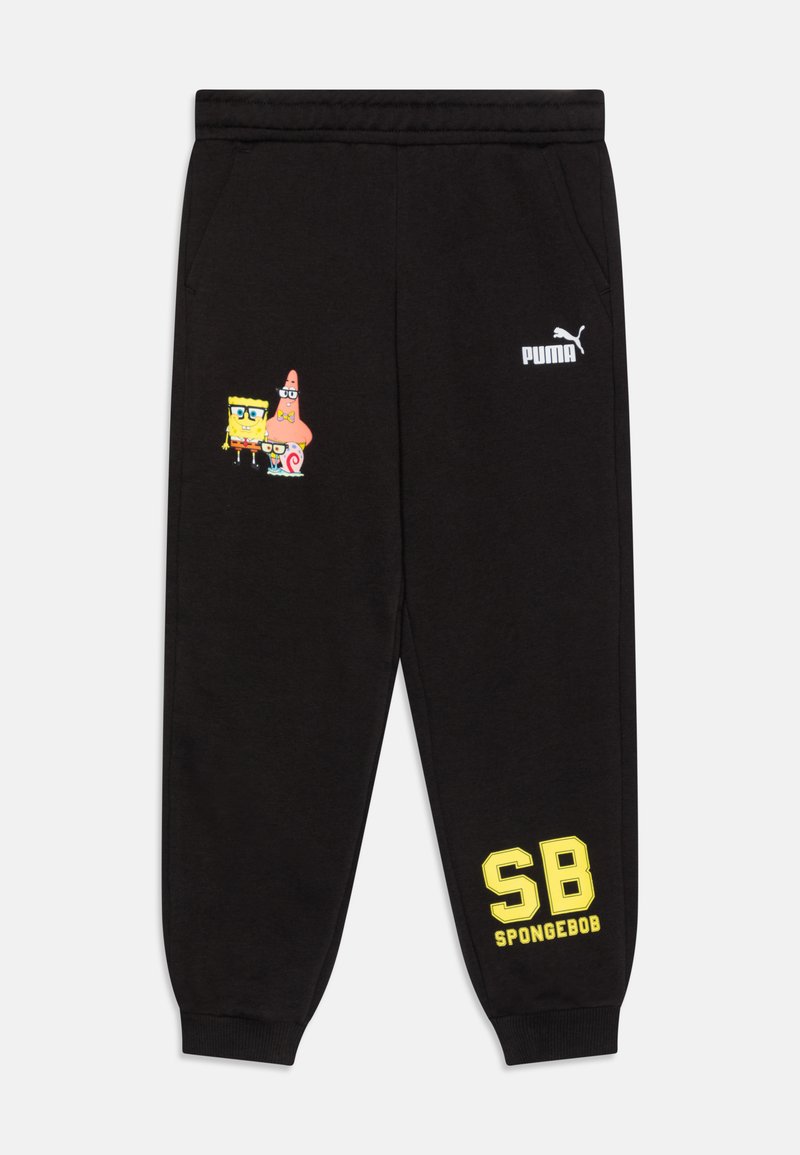 Puma SPONGEBOB UNISEX - Tracksuit bottoms - black - Zalando.ie