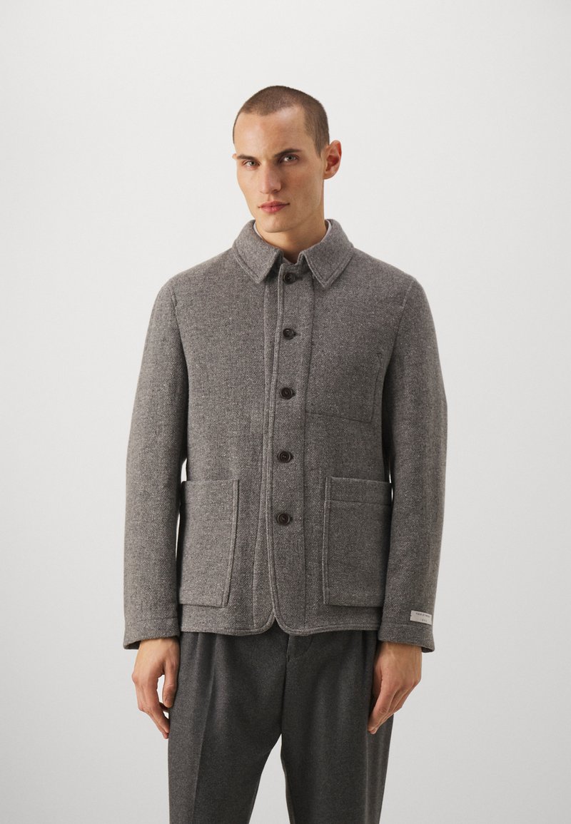 Tiger of Sweden GIONNIE - Giacca - med grey mel/grigio screziato ...